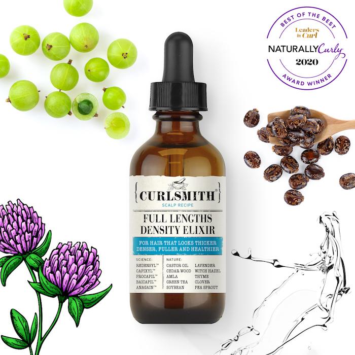 CURLSMITH Full Lengths Density Elixir Alcohol-free scalp lotion 60ml – napieknewlosy.pl